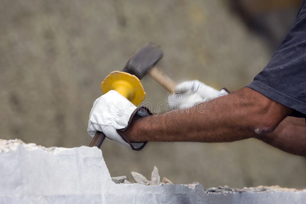 Man and Chisel stock photo. Image of craftsman, repair - 10313400