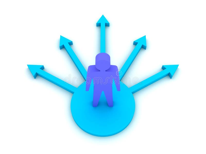 Man Choosing Path Stock Illustrations – 1,679 Man Choosing Path Stock ...