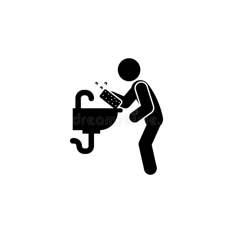 Man Cleaning Icon. Element of Man Cleaning Icon for Mobile Concept and ...