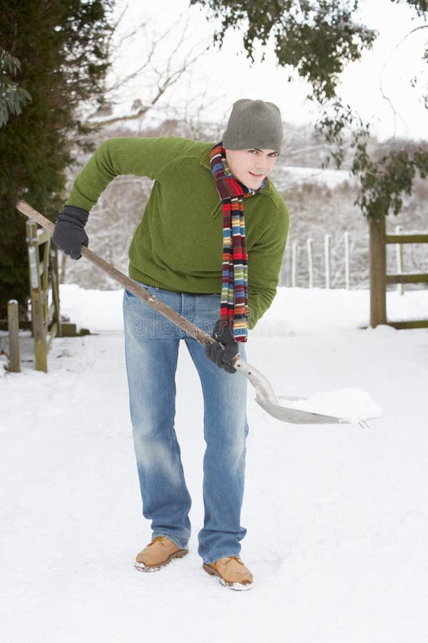 Hut in a Clearing in the Snow Stock Image - Image of outdoors ... Hut in a Clearing in the Snow Stock Image - Image of outdoors ...