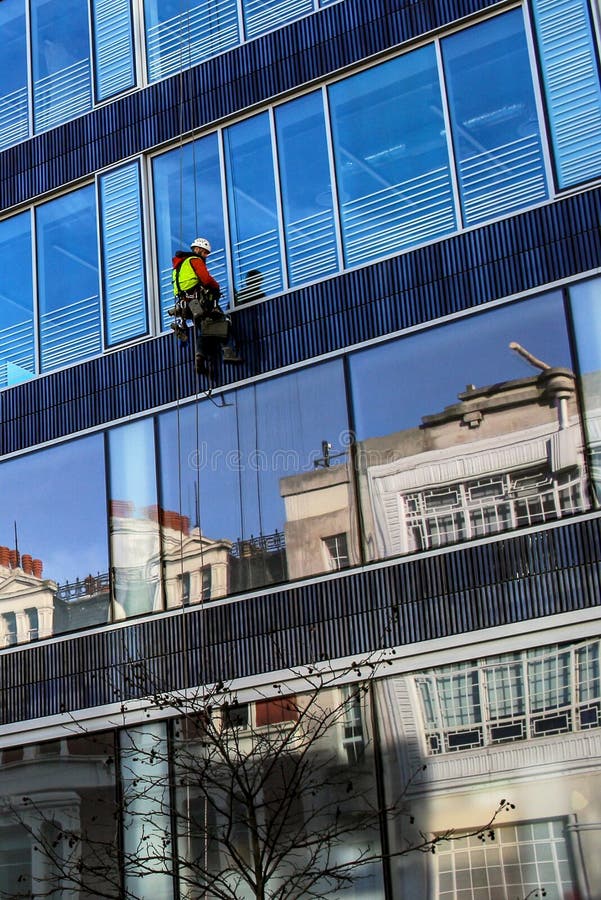 Dangerous Wiping Window Stock Photos - Free & Royalty-Free Stock Photos ...