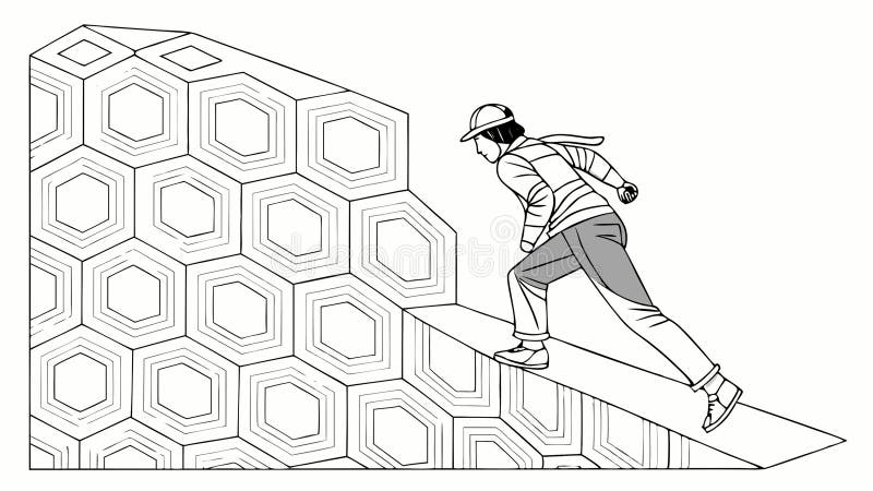 Geometric Slope Vector Stock Illustrations – 10,000 Geometric Slope ...