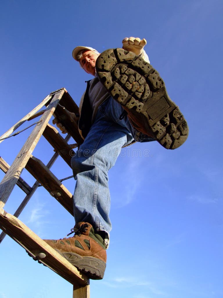 283 Old Man Climbing Ladder Stock Photos - Free & Royalty-Free Stock ...