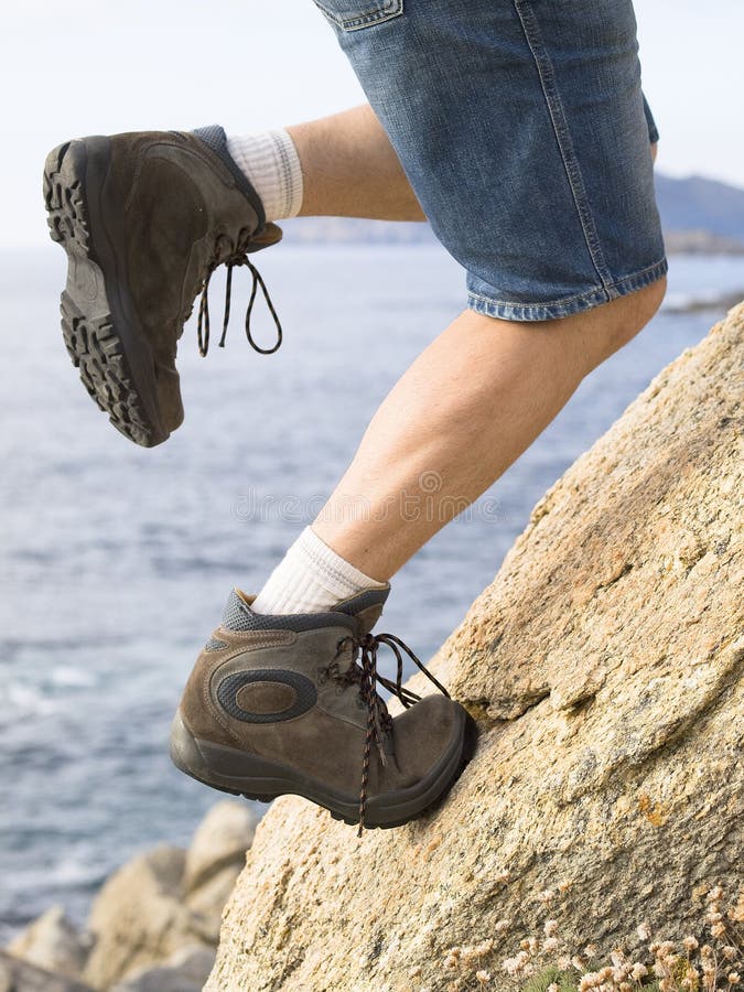 Man climbing a rock stock image. Image of climbing, sport - 26527131