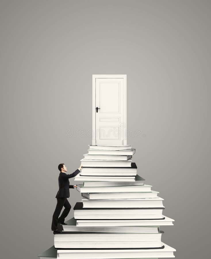 337 Man Climbing Stack Books Stock Photos - Free & Royalty-Free Stock ...