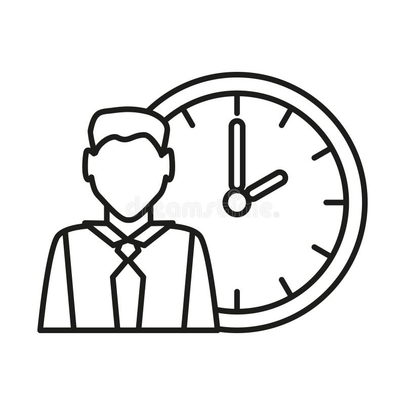 Wait Clock Man Stock Illustrations – 1,019 Wait Clock Man Stock ...