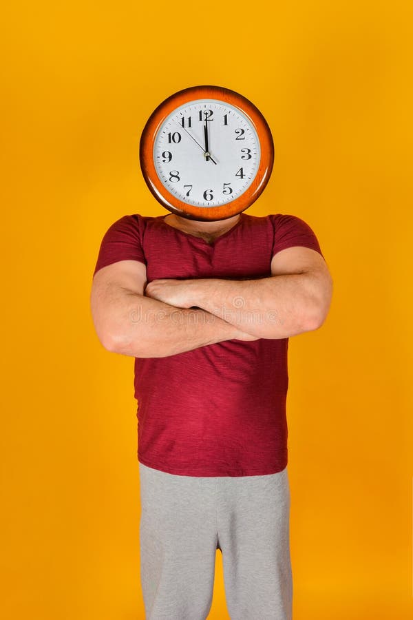 A Man with a Clock instead of a Head, the Concept of Human Power Over ...