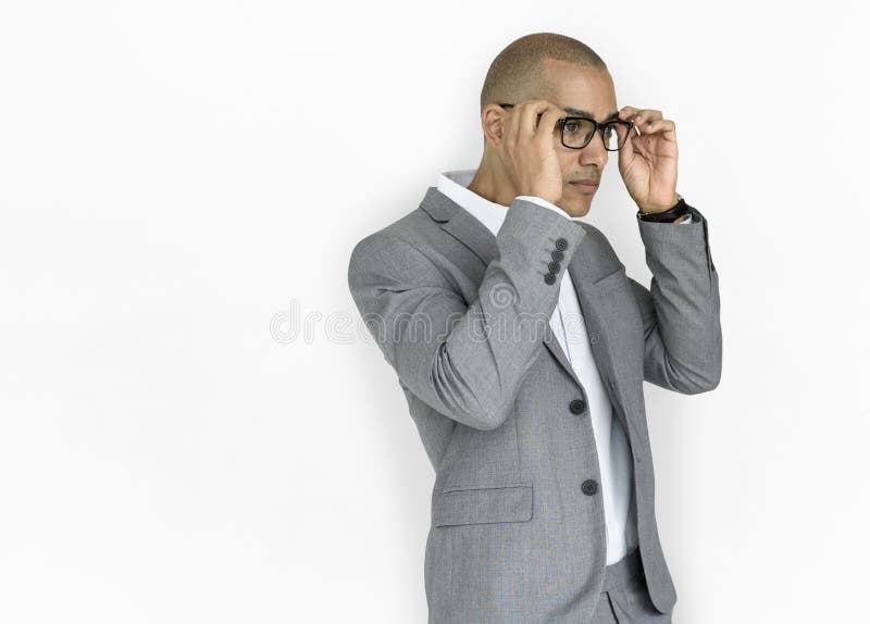 Man Confidence Self Esteem Portrait Concept Stock Photo - Image of race ...