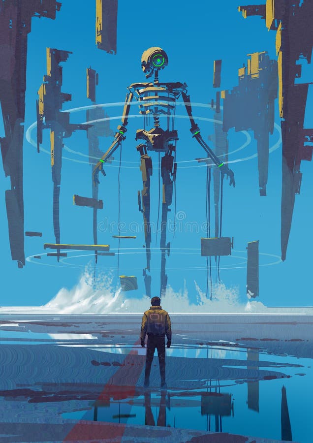 Colossal Floating Structures Stock Illustrations – 1 Colossal Floating ...