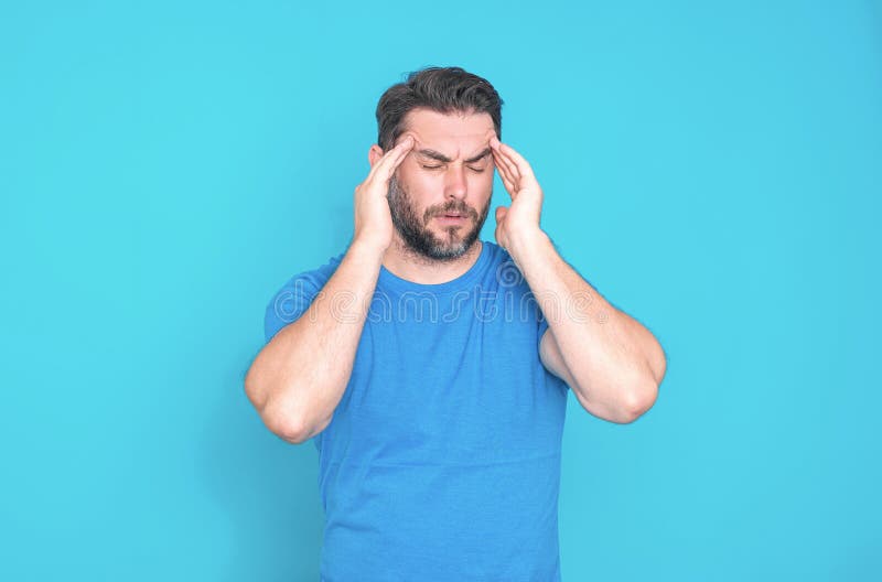 Man with Confuse Face Expression Having Doubts. Thoughtful Man Stock ...