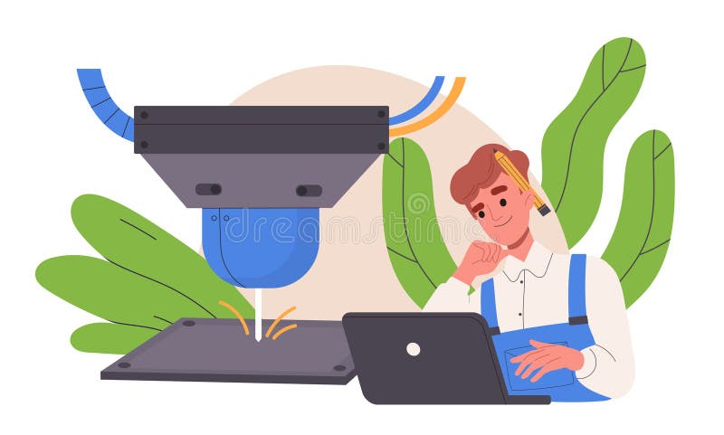 Cartoon Engineer Operator Stock Illustrations – 1,258 Cartoon Engineer ...