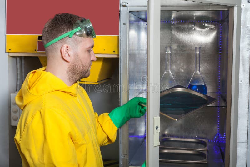 Man cooking meth stock image. Image of forbidden, addicted - 76060679