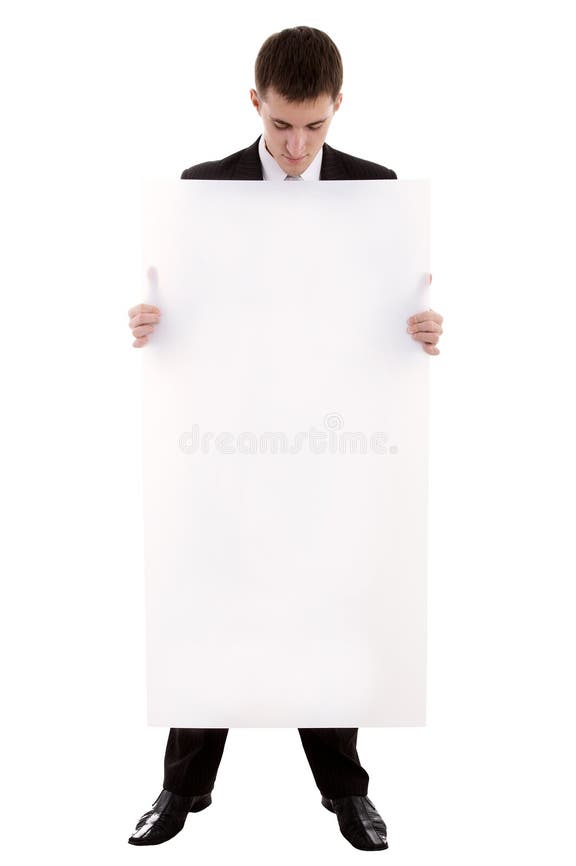 Man with copy space stock photo. Image of backgrounds - 4424802