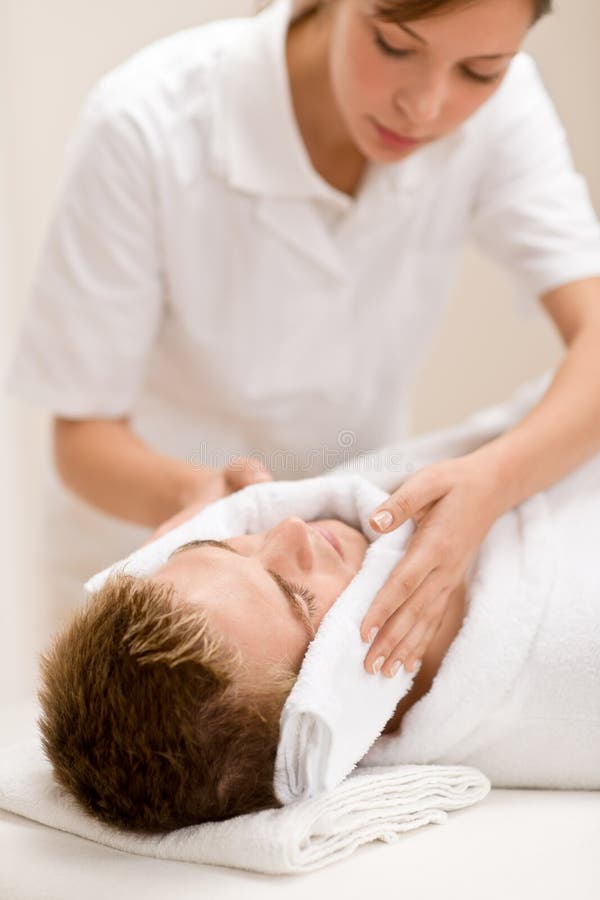 Man Cosmetics - Day Spa Treatment Stock Image - Image of facial ...