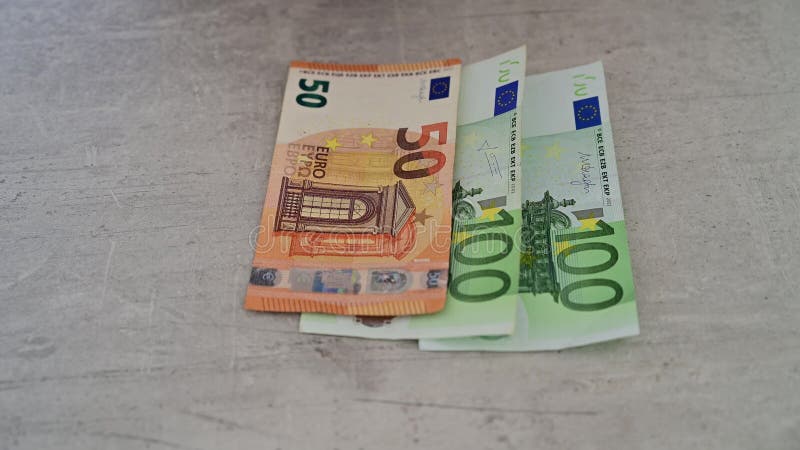 Man Counting Cash in 50 and 100 Euro Bank Notes Stock Footage - Video ...