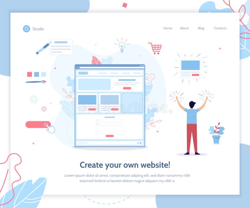 Web banner template stock vector. Illustration of choose - 139065444