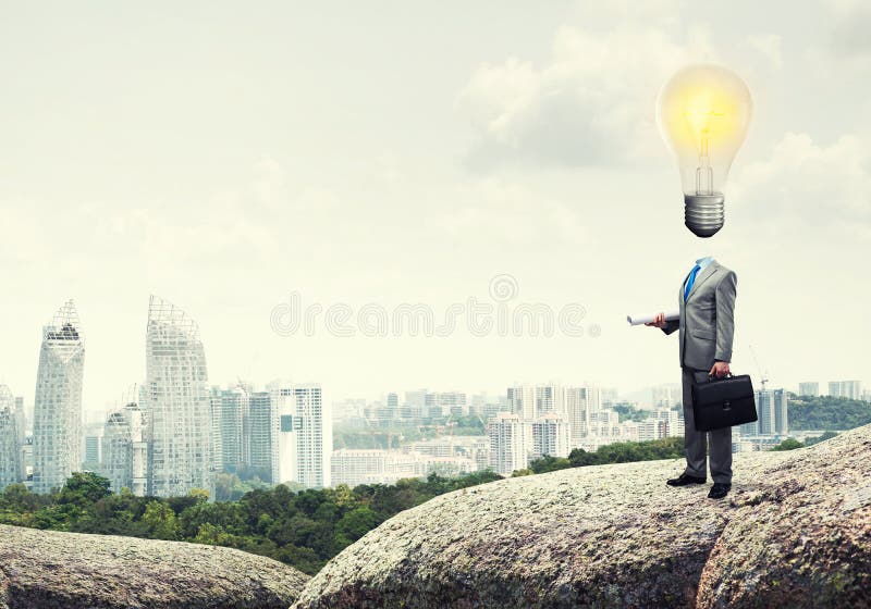 Man of creative ideas stock photo. Image of caucasian - 82795358