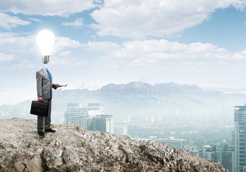 Man of creative ideas stock photo. Image of caucasian - 88797426