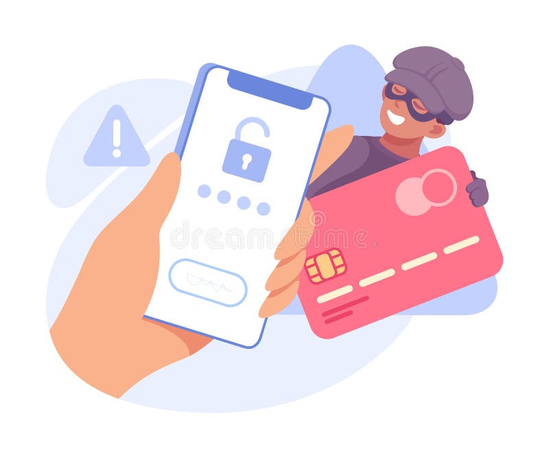 Man Criminal Commit Crime and Theft Vector Illustration Stock Vector ...