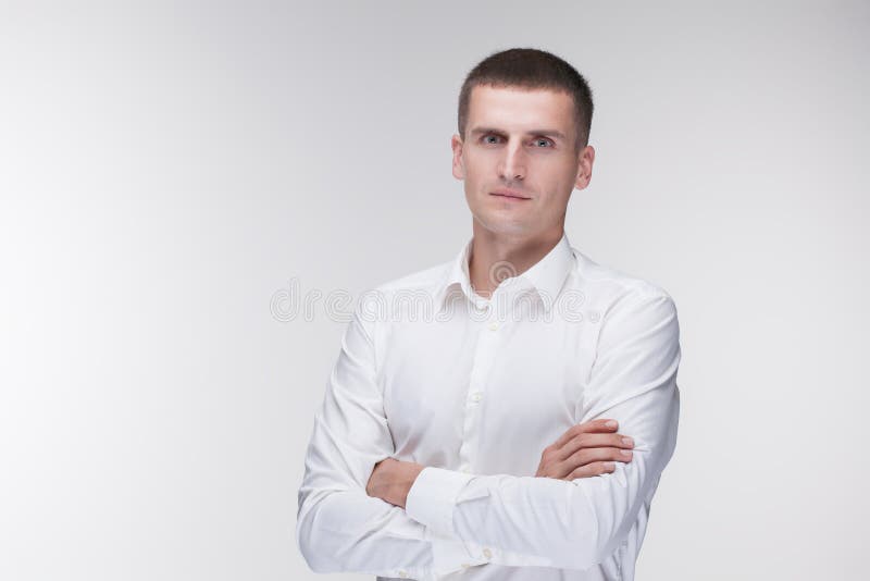Man crossed hands stock photo. Image of human, lifestyle - 66413232
