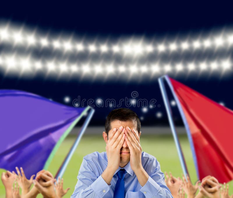 Holding an Opponent Down on a Fight Stock Image - Image of muscular ...