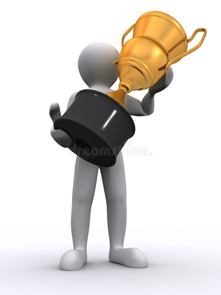 3d Man Cup Stock Illustrations – 3,784 3d Man Cup Stock Illustrations ...