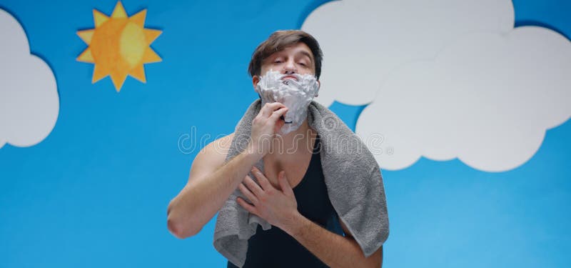 Bleeding Shaving Nick Stock Photos - Free & Royalty-Free Stock Photos ...