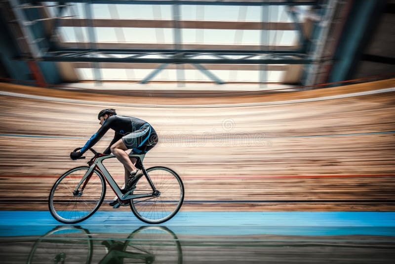 Man with cycle stock photo. Image of people, competitive - 76786512