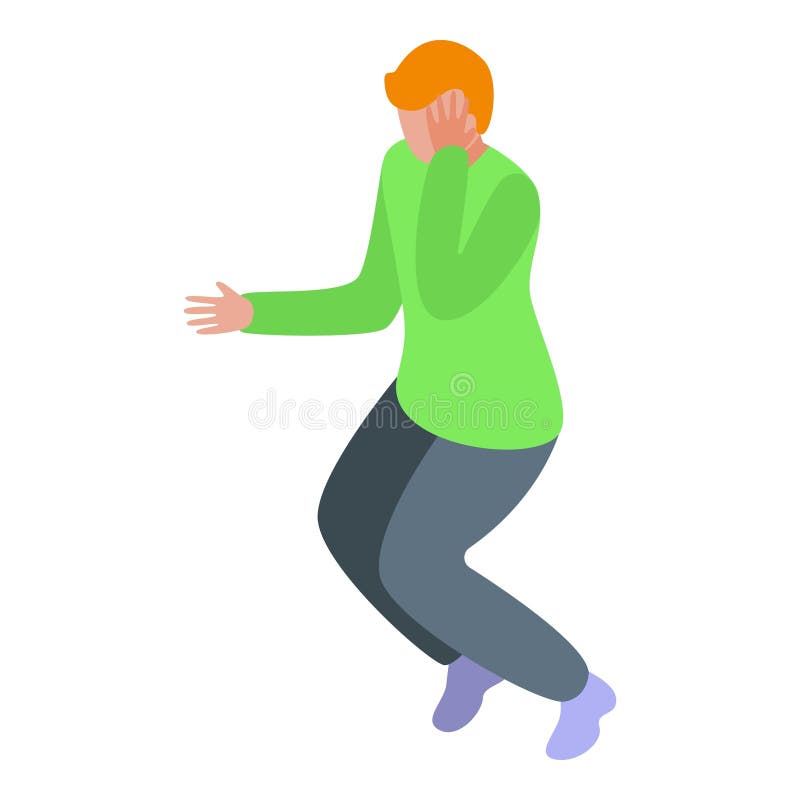 Man Dancing Alone Cartoon Illustration Stock Vector - Illustration of ...