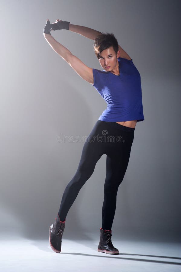 Man dancing ballet stock photo. Image of dancer, contemporary - 34315770