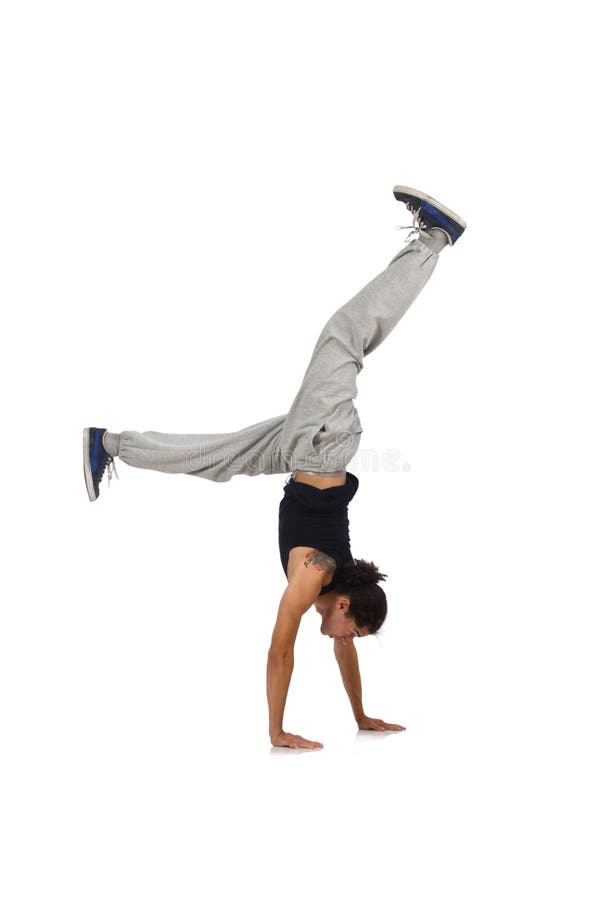 Man dancing isolated stock photo. Image of disco, ballroom - 46996150