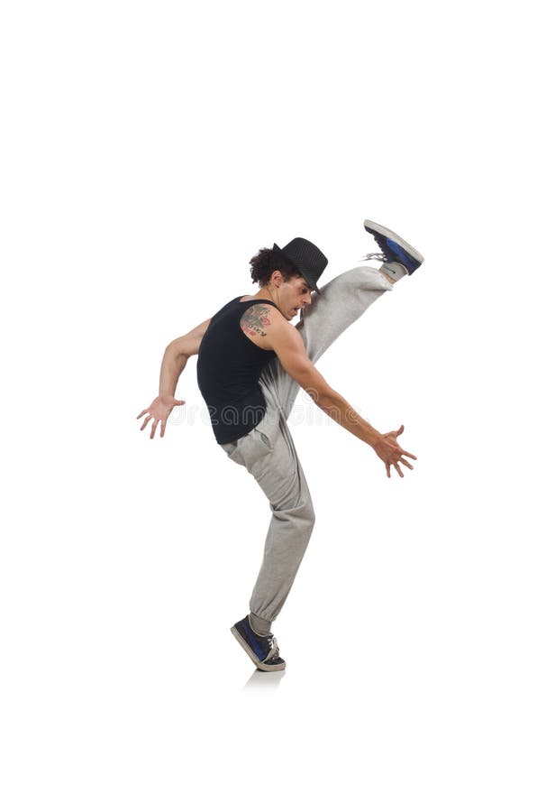Man dancing isolated stock image. Image of athletic, latino - 47564363