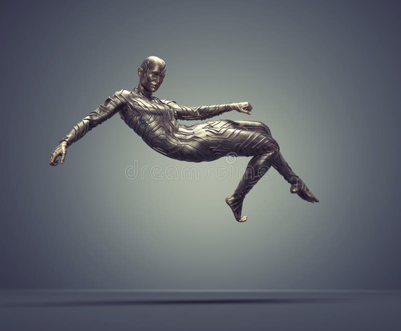 Man dancing and posing stock illustration. Illustration of creative ...