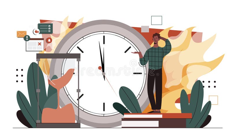 Bad Time Management Stock Illustrations – 767 Bad Time Management Stock ...