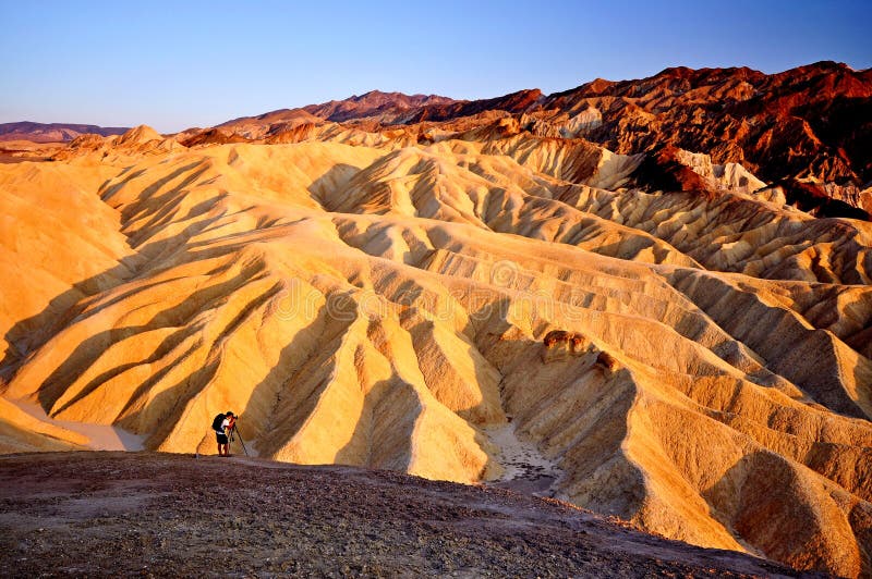 Man in Death Valley National Park Editorial Image - Image of sequoia ...