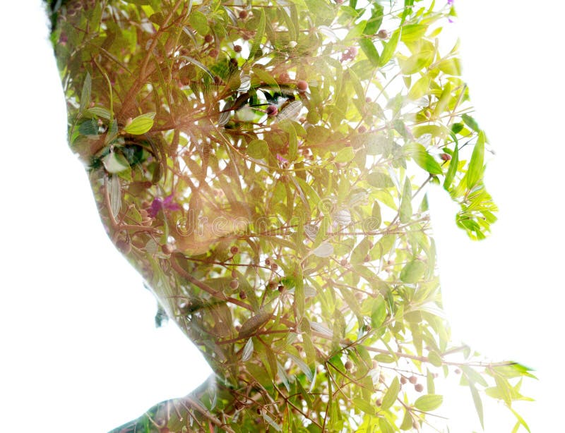 A Man Deeply Connected with Nature Stock Image - Image of personal ...