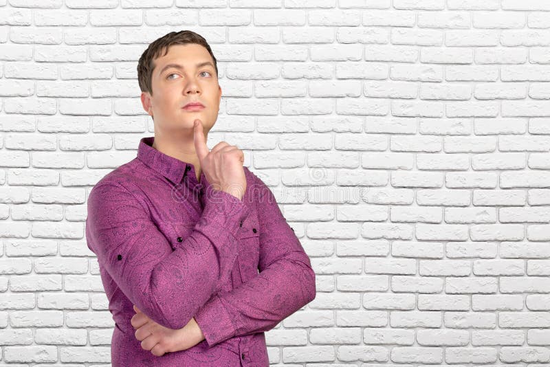 Man deeply thinking stock image. Image of debt, dream - 70985483