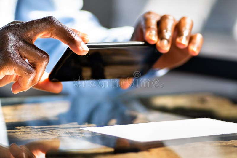 Man depositing a check stock image. Image of money, check - 316928293