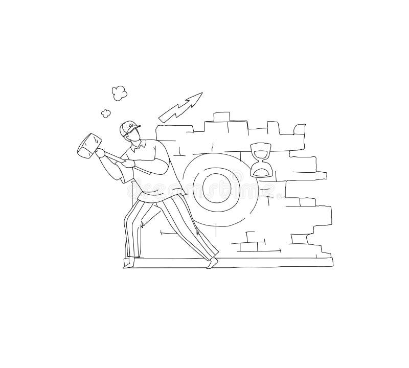 Psychological Barrier Stock Illustrations – 123 Psychological Barrier ...