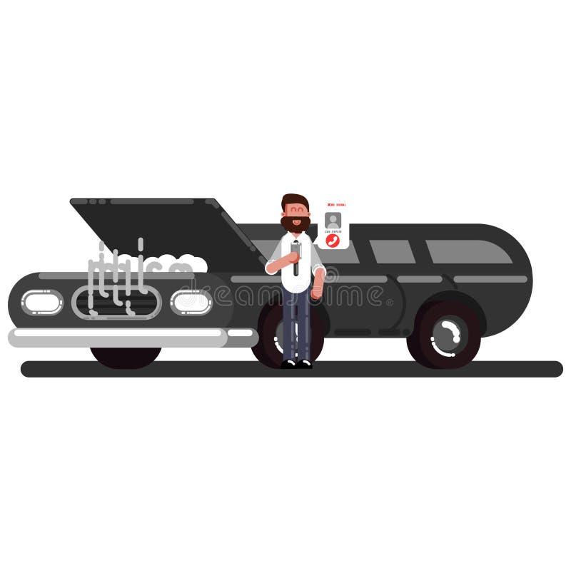Broken Minivan Stock Illustrations – 94 Broken Minivan Stock ...