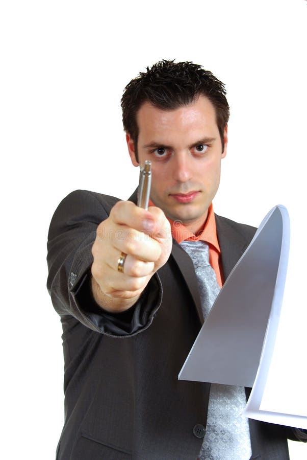 Man determined stock photo. Image of wear, business, attractive - 5498584