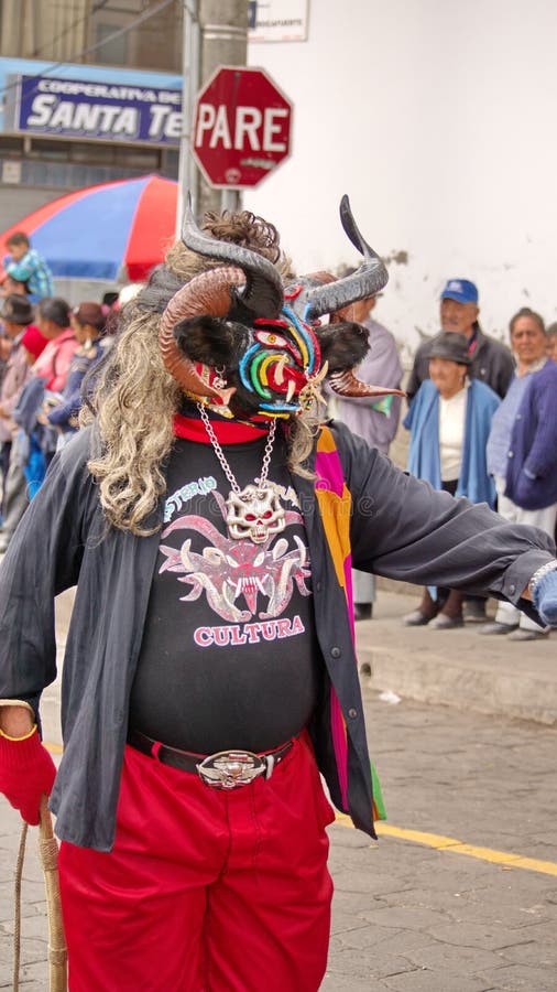 Man in a devil mask editorial photography. Image of party - 149938427