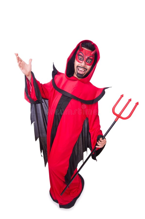 Man devil stock image. Image of evil, beautiful, male - 33763903