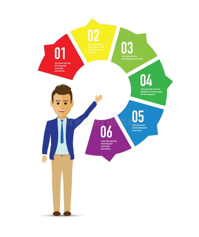 Man with different choices stock vector. Illustration of character ...