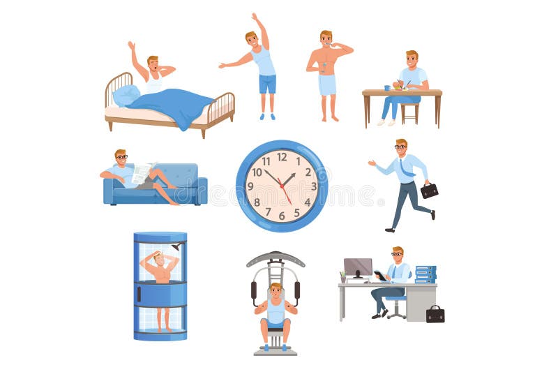 Man Waking Up Stock Illustrations – 592 Man Waking Up Stock ...
