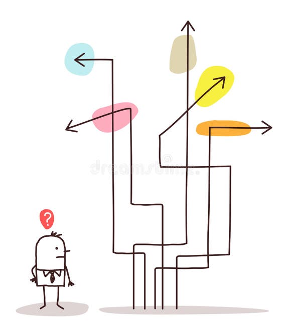 Cartoon Ask Direction Stock Illustrations – 168 Cartoon Ask Direction ...