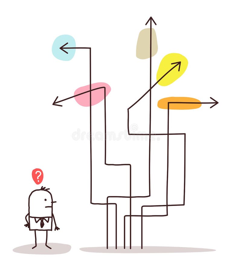 Cartoon Ask Direction Stock Illustrations – 168 Cartoon Ask Direction ...