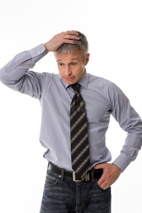 Man in disbelief. stock image. Image of disappointment - 53786185