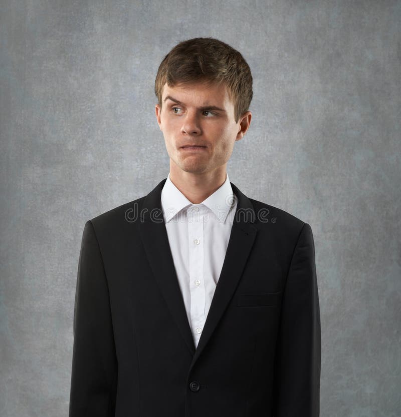 Man Dissatisfied Suspect Someone Stock Photos - Free & Royalty-Free ...