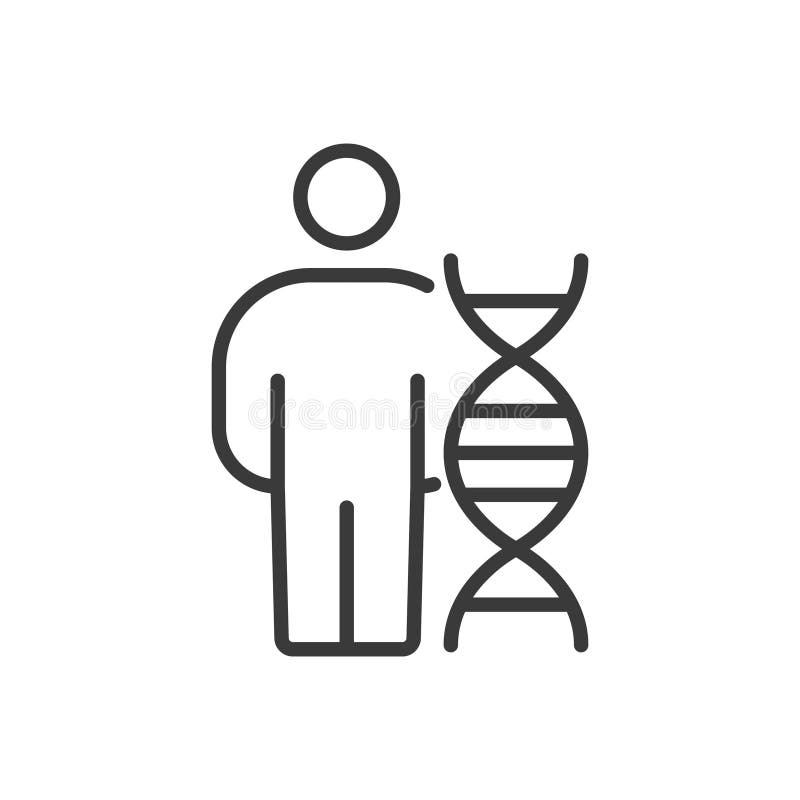 Vector Dna Icon Dna Genetics Helix Png And Vector With DNA Icon